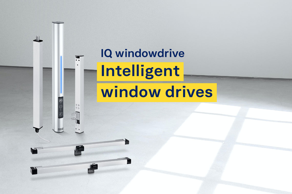 Window drives in the IQ windowdrive product family from GEZE | GEZE